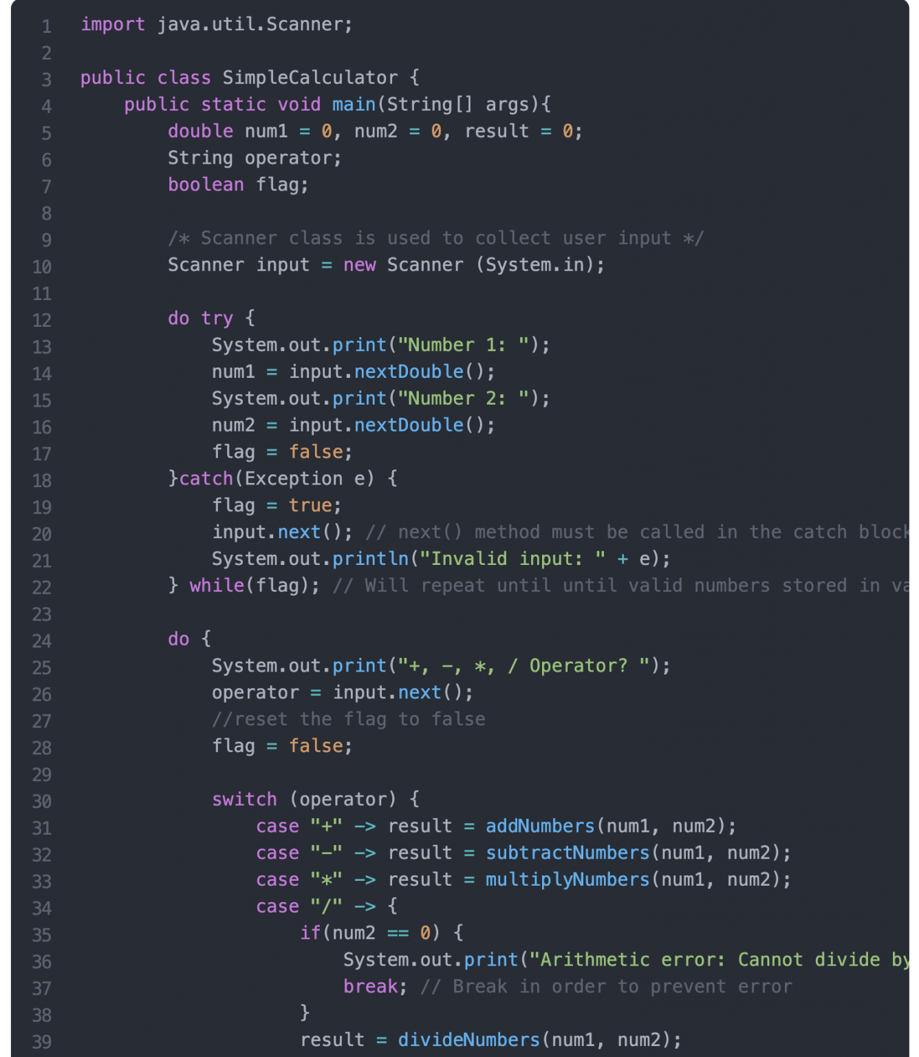 Java: Calling Methods and Input Validation – JoelRivera.com